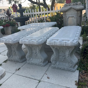 Royal Concrete Bench Mold Set - Etsy