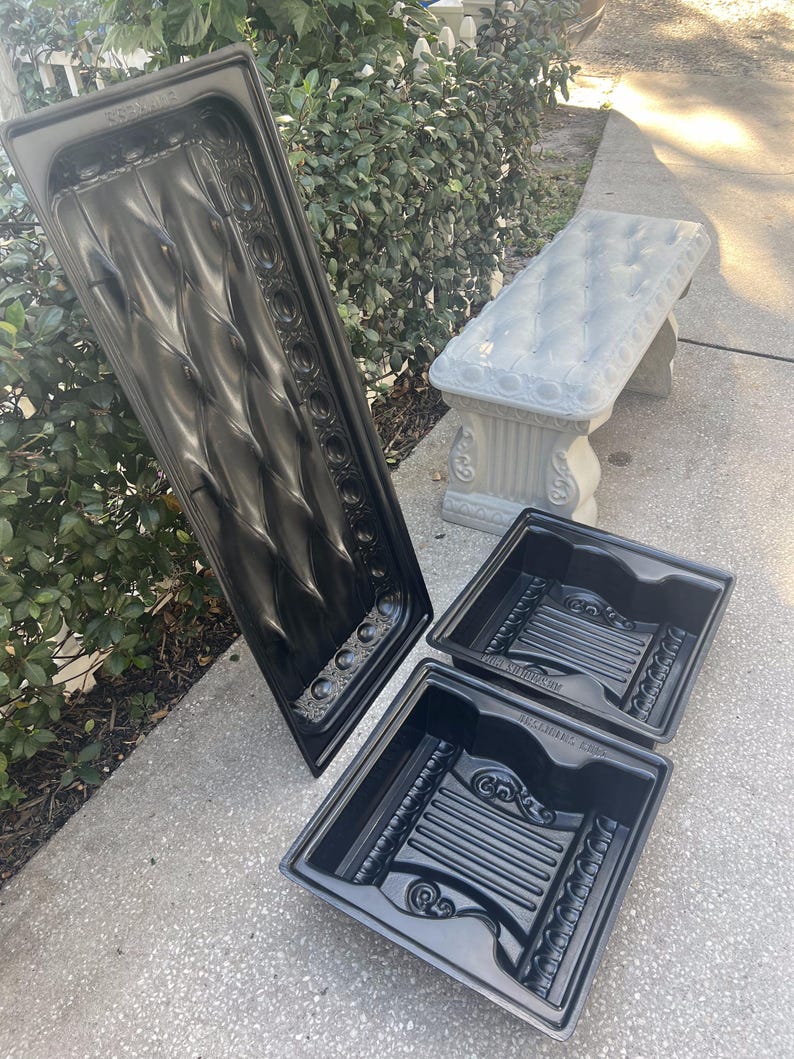 The Empress Concrete Bench Mold Set - Etsy