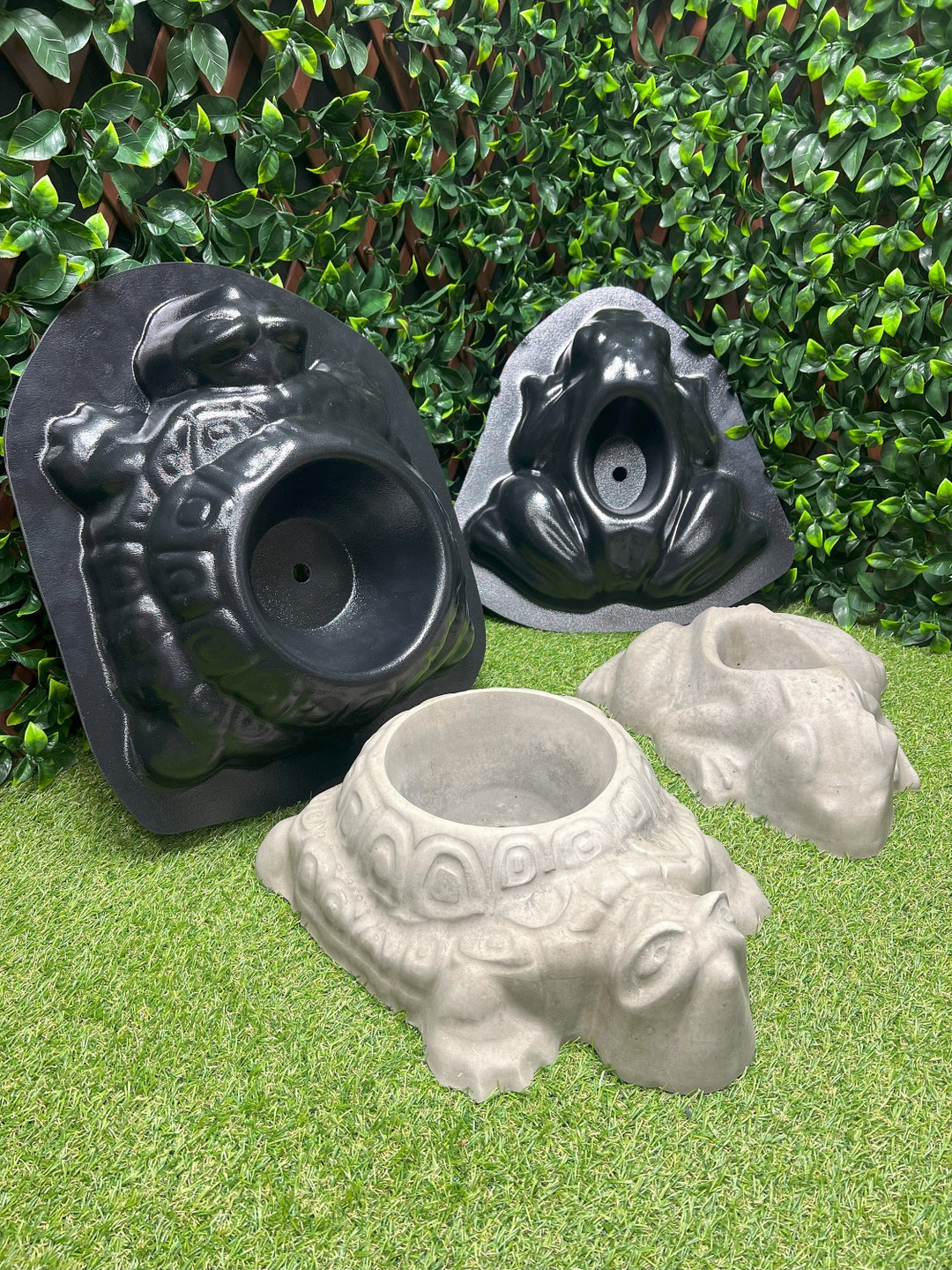 Concrete Planter Mold Set Ormus and Junior - Etsy