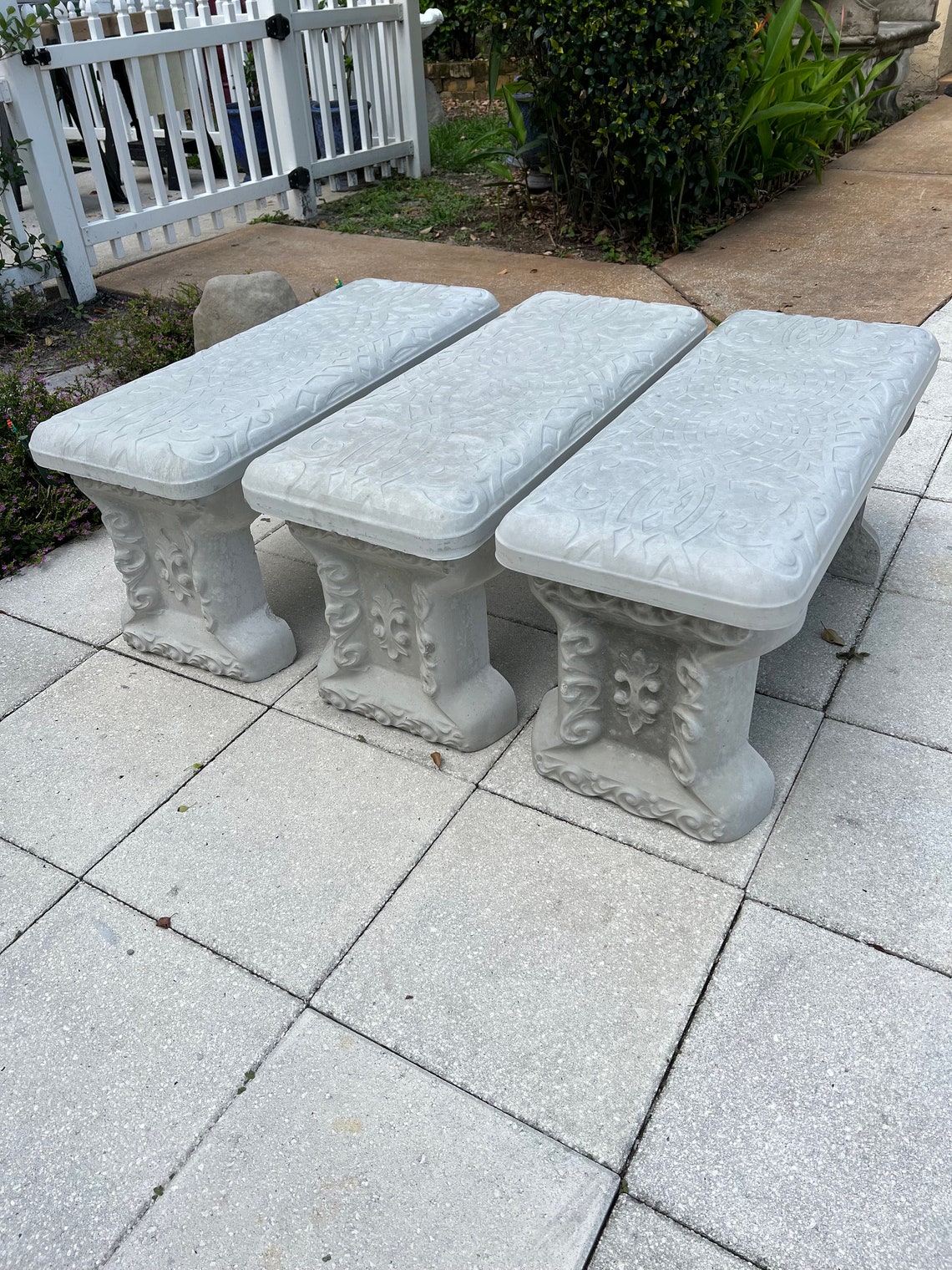 Noble Concrete Bench Mold Set: ABS Plastic, DIY Outdoor Furniture - Etsy