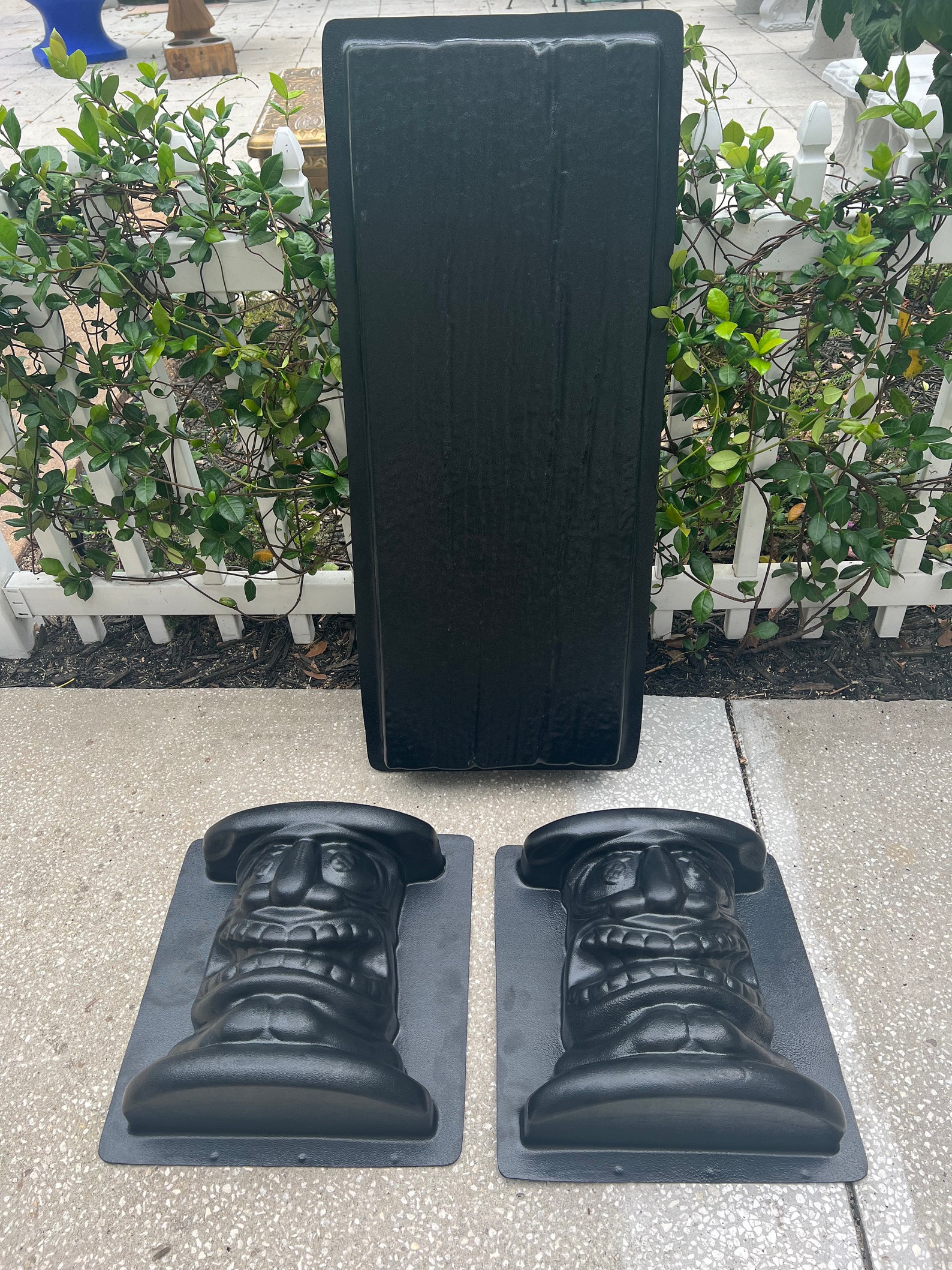 Tiki Concrete Bench Mold Set: Commercial Grade ABS - Etsy
