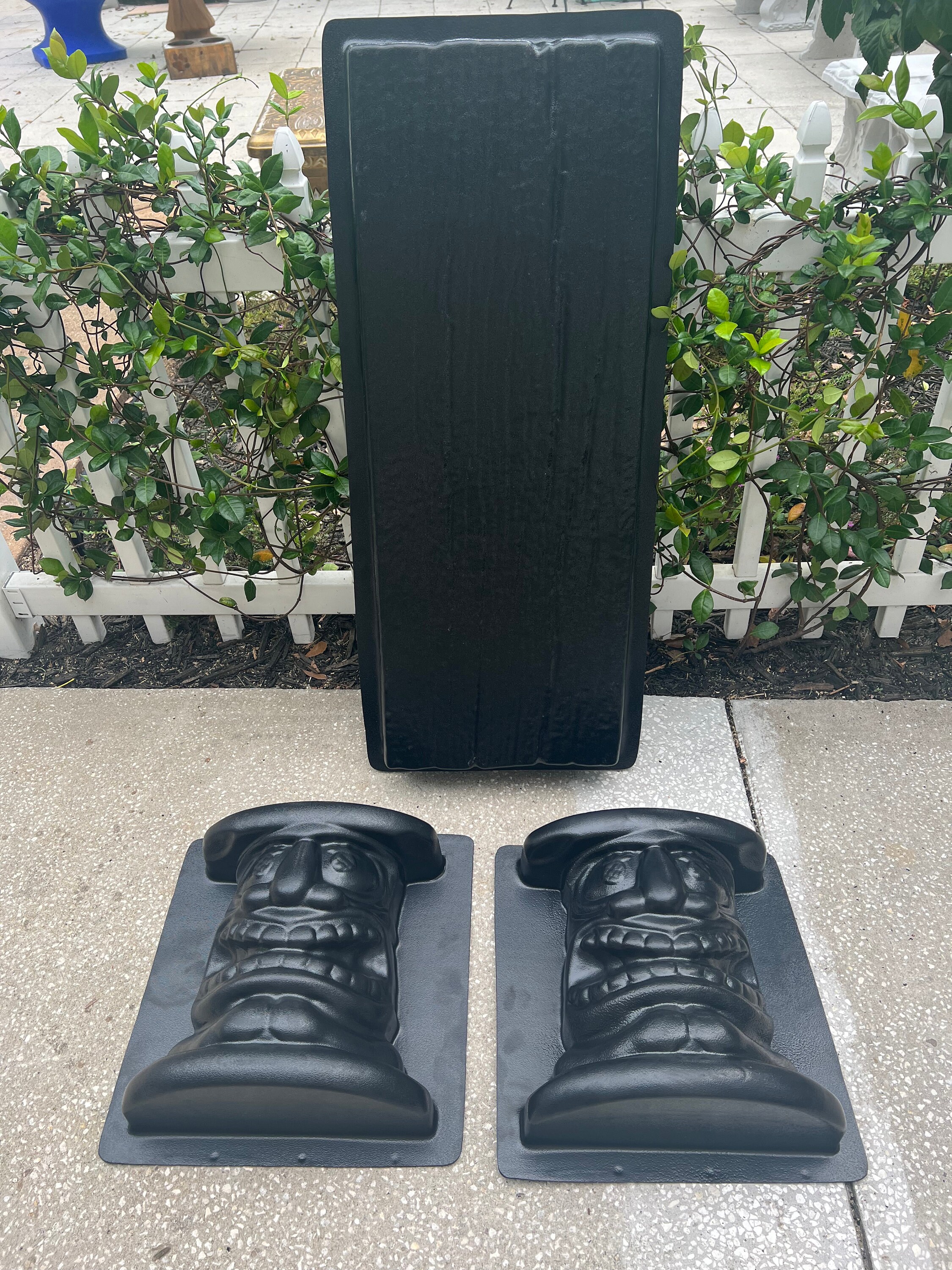 Tiki Concrete Bench Mold Set: Commercial Grade ABS - Etsy