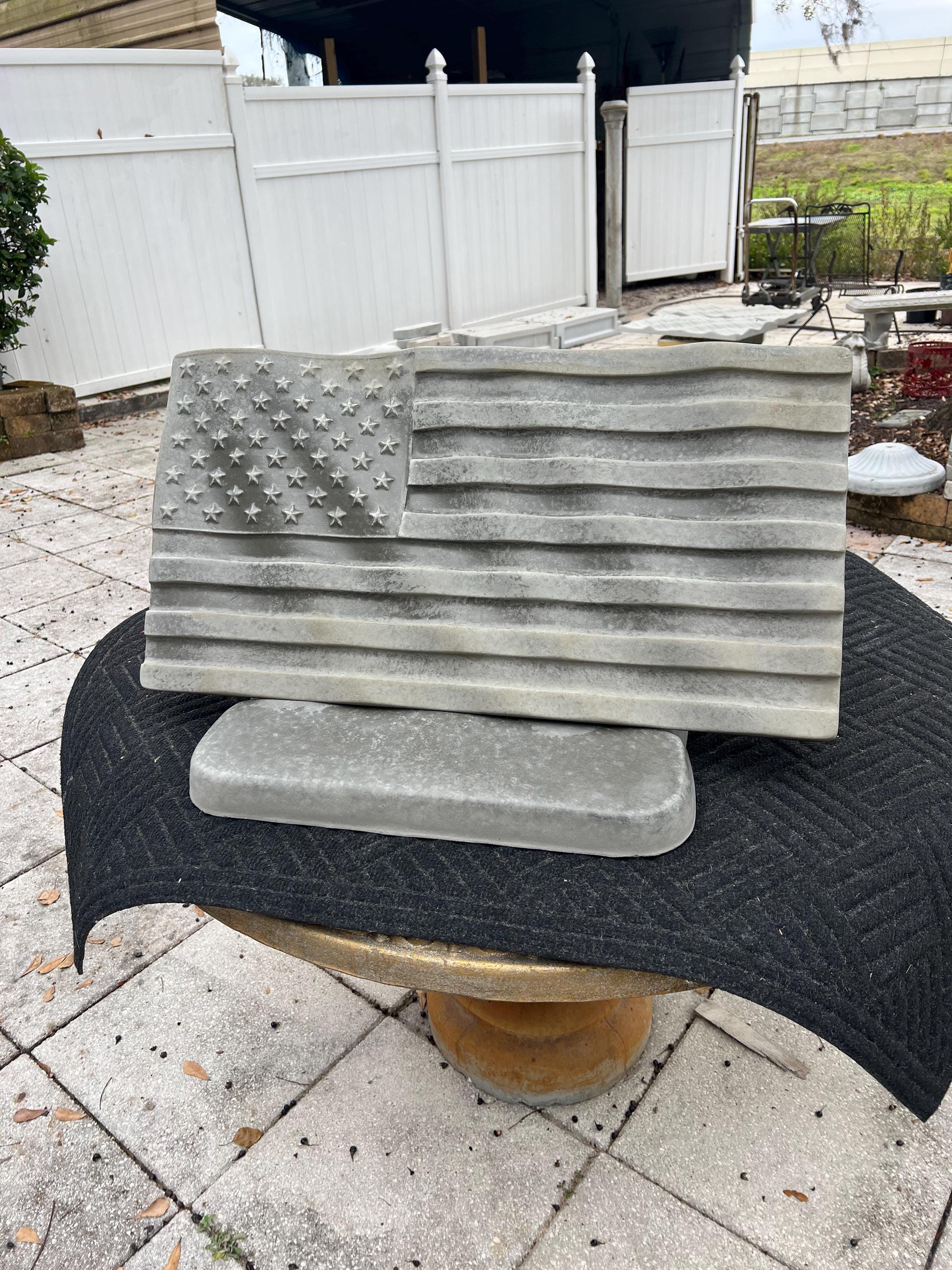 American Flag Concrete Mold Set - Etsy