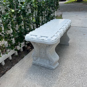 Royal Concrete Bench Mold Set - Etsy