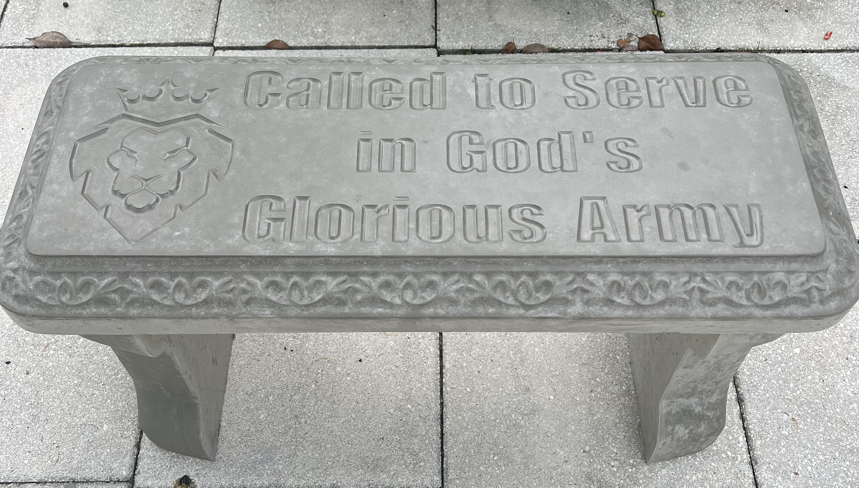 Gods Army Bench Mold Set. These High-quality Professional Concrete ...