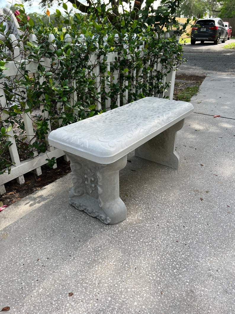 Noble Concrete Bench Mold Set: ABS Plastic, DIY Outdoor Furniture - Etsy