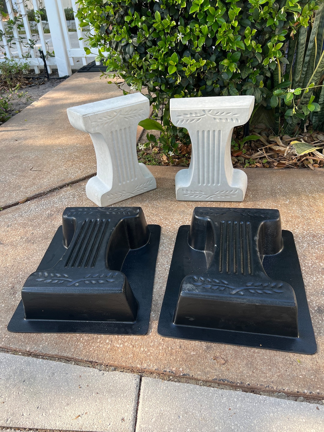 Roman Bench Legs - Concrete Molds - Etsy