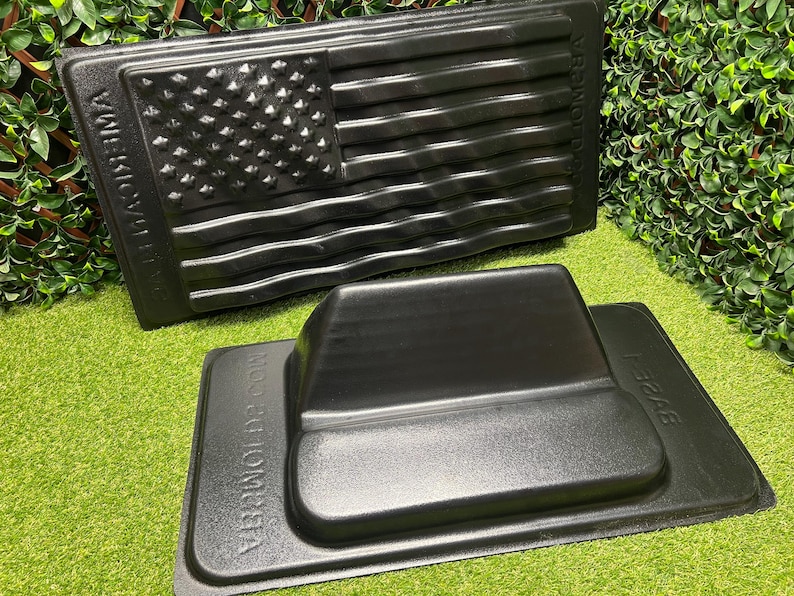 American Flag Concrete Mold Set - Etsy
