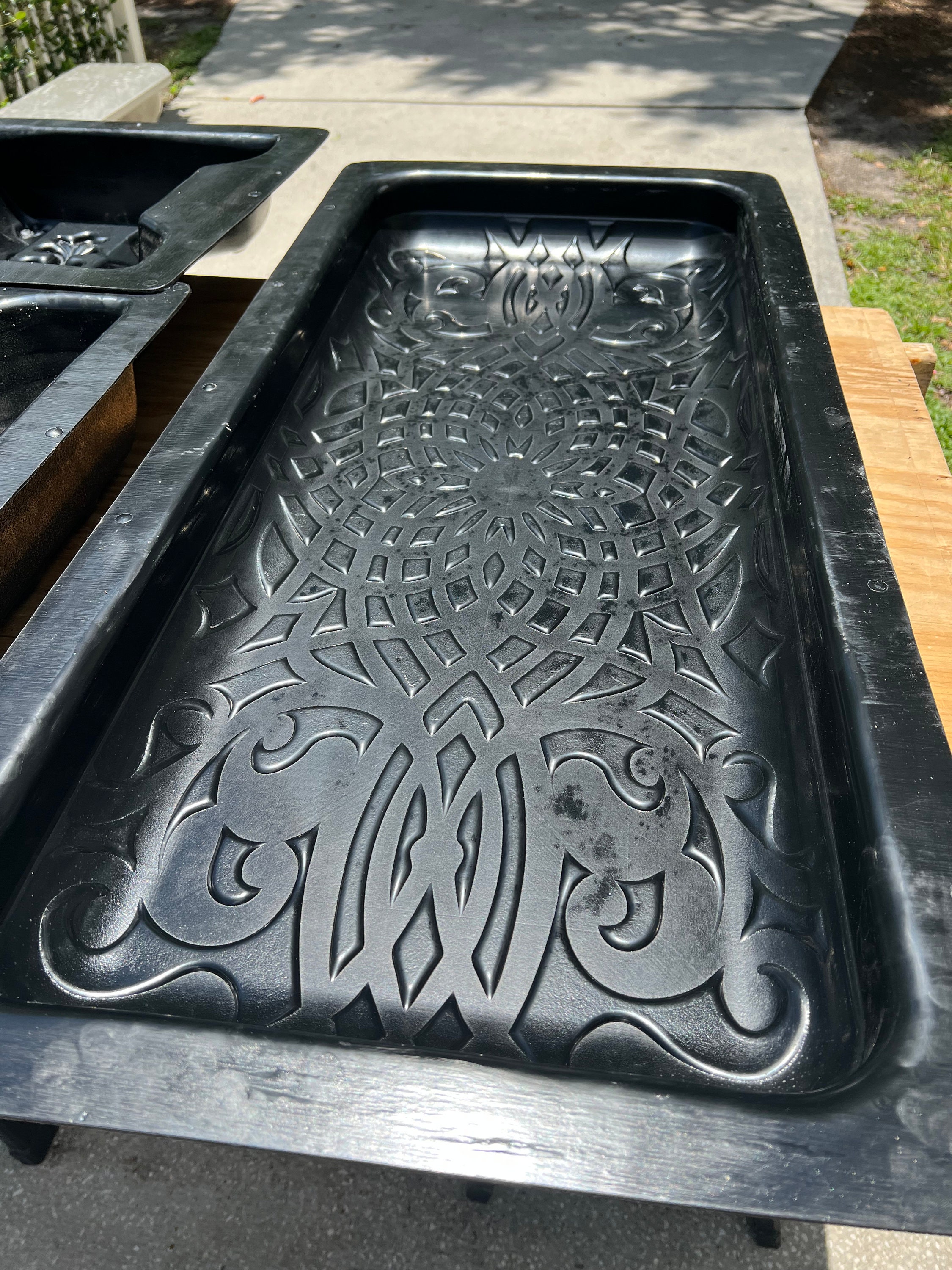 Noble Concrete Bench Mold Set. These High-quality Professional Concrete ...