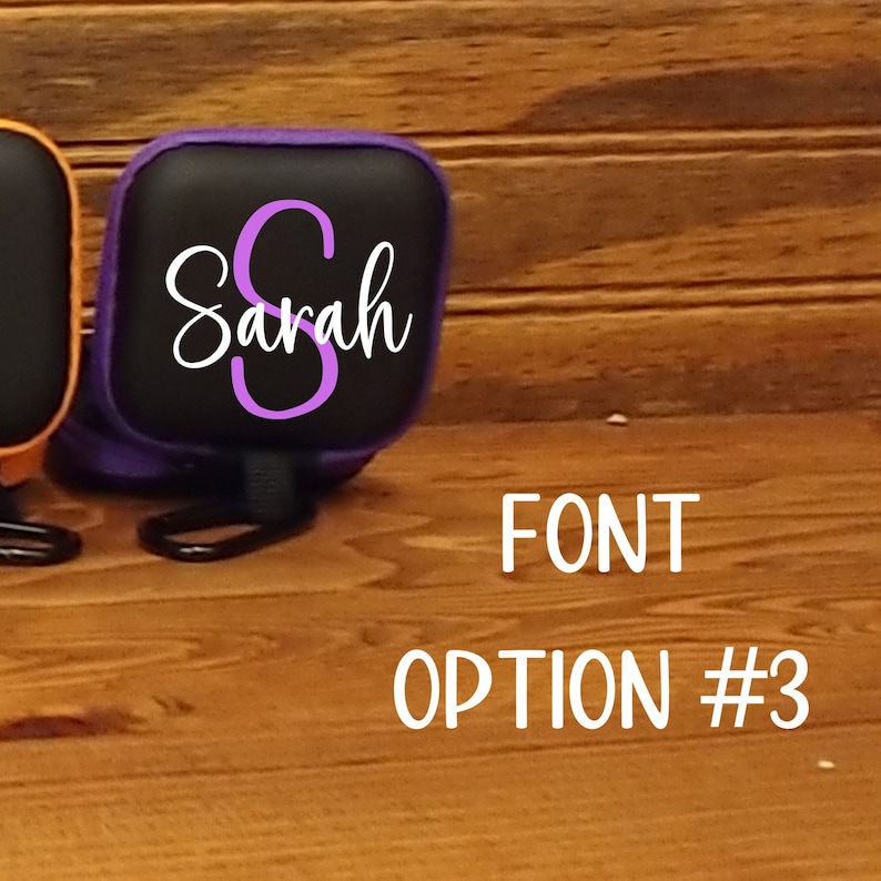 Earbud Case Personalized With Name, Custom Earbud Storage, Personalized ...