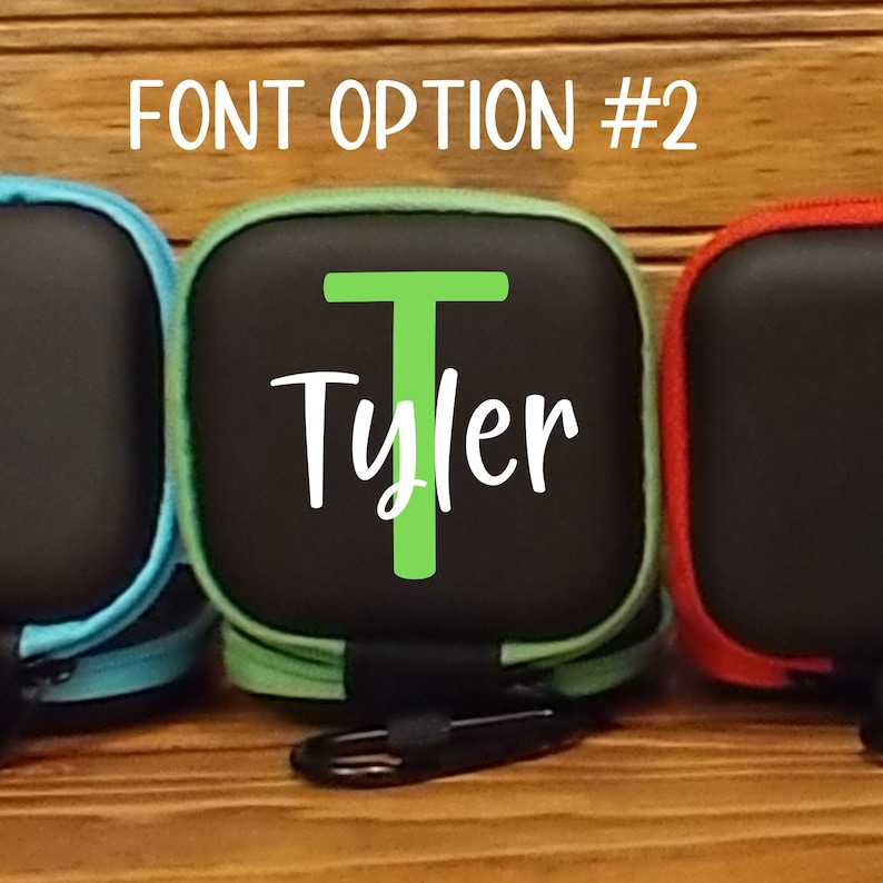 Earbud Case Personalized With Name, Custom Earbud Storage, Personalized ...