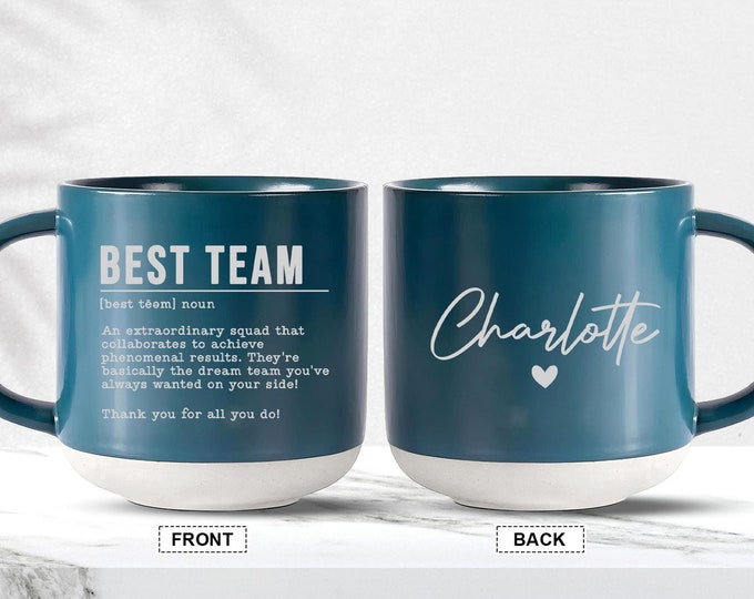 Best Team Gifts for Coworker Mug Custom Coworker Personalized Team ...