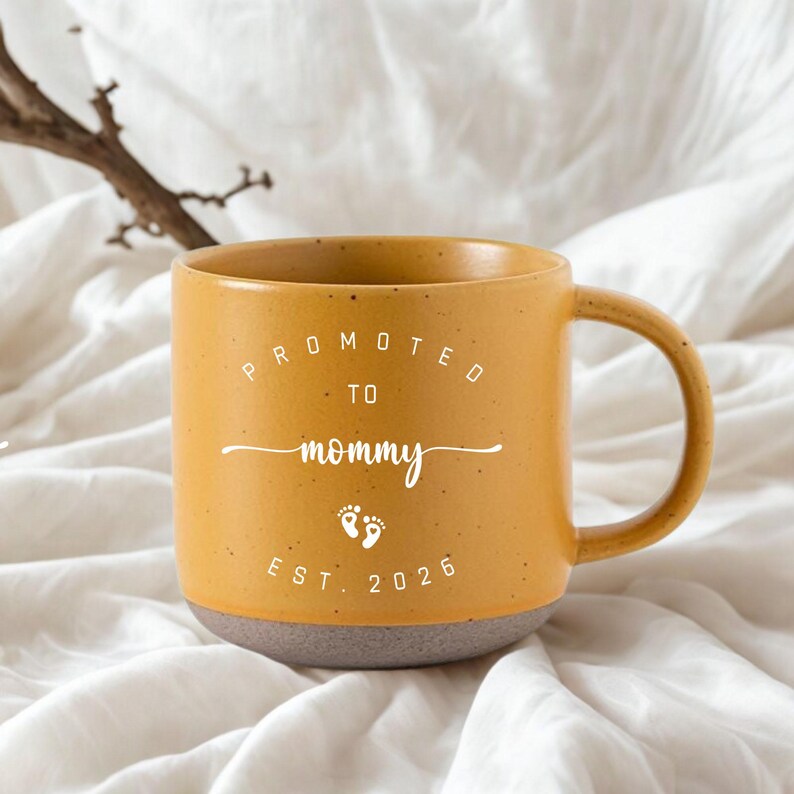 Pregnancy Announcement, New Parents Mug Set,promoted to Daddy Mug ...