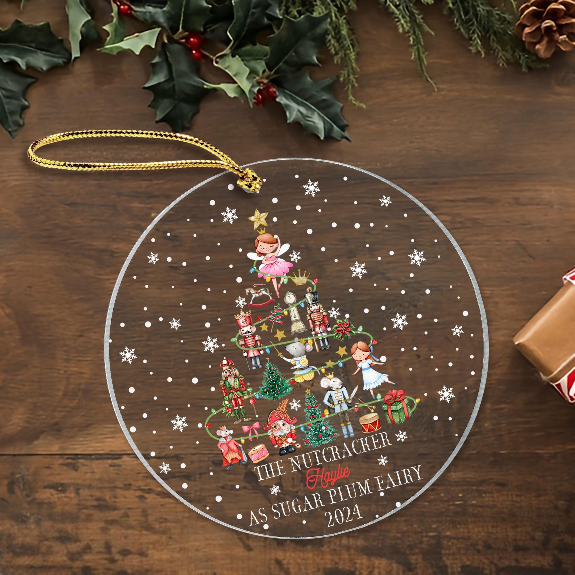Personalized Nutcracker Ornament, Nutcracker Christmas Ornament ...