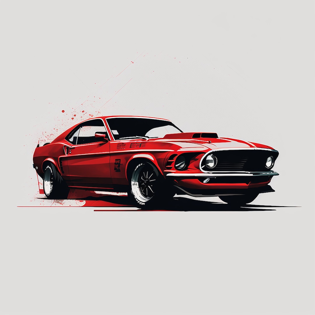 Muscle Car Masterpiece Canvas Showcase Your Love for Classic Cars With ...