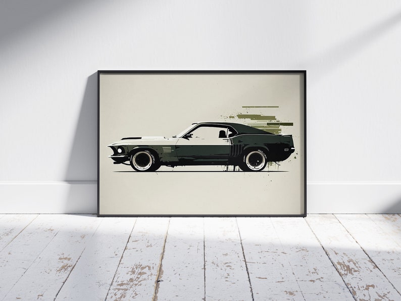 Muscle Car Masterpiece Canvas Showcase Your Love for Classic Cars With ...
