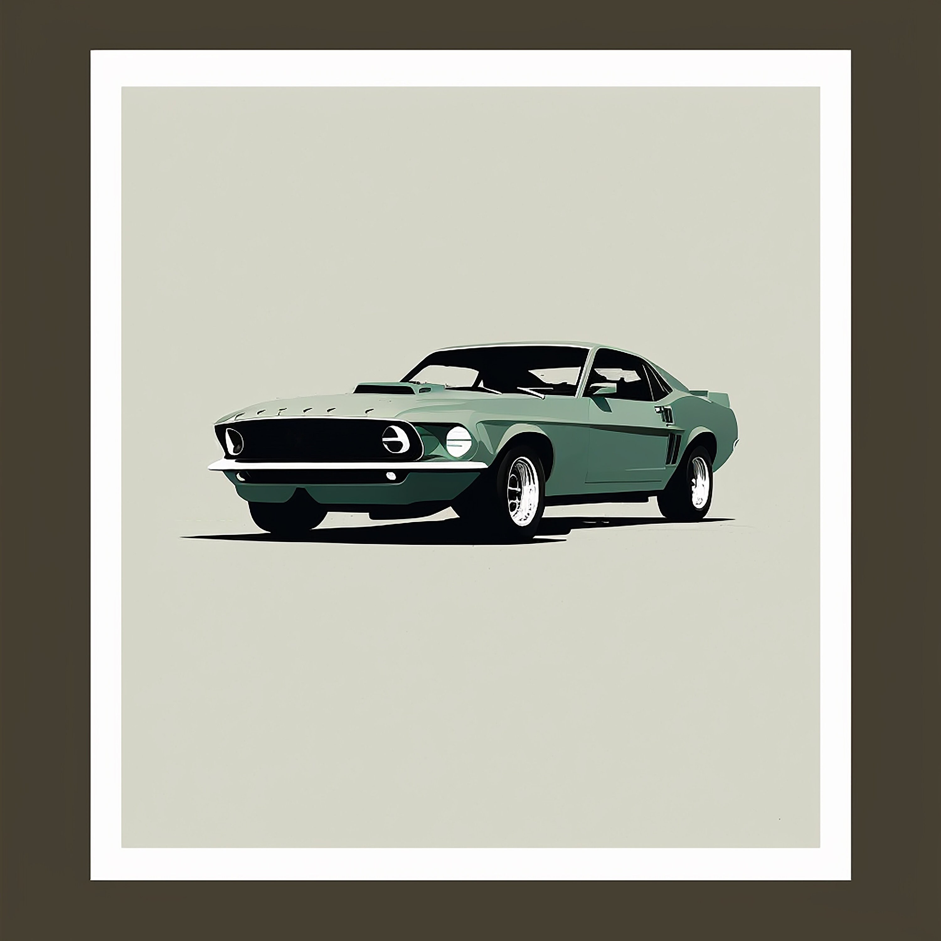 Muscle Car Masterpiece Canvas Showcase Your Love for Classic Cars With ...