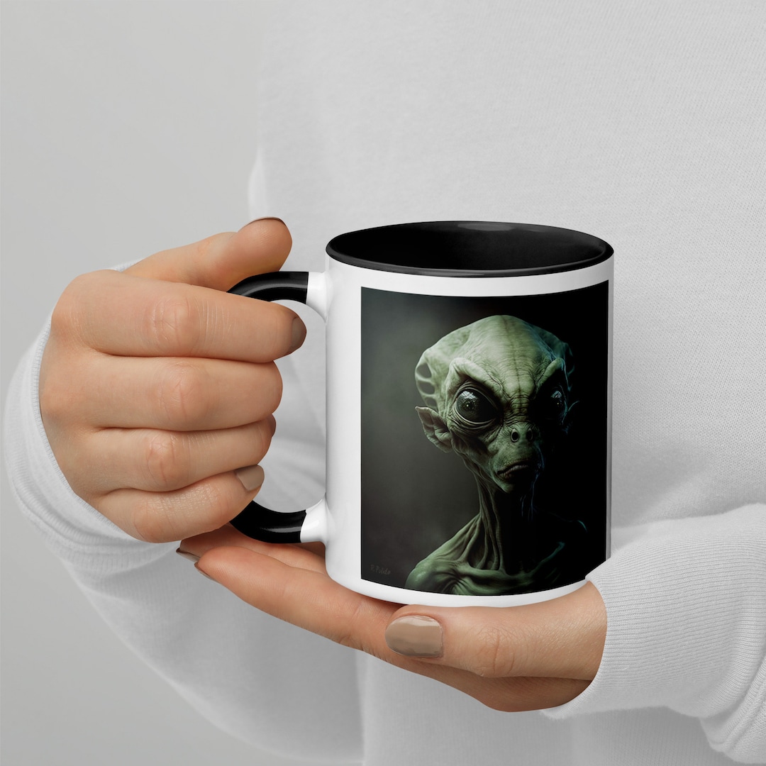 ALIENS 002 R. PULIDO Mug With Color Inside - Etsy