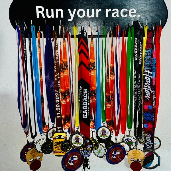Running Medal Display - Etsy