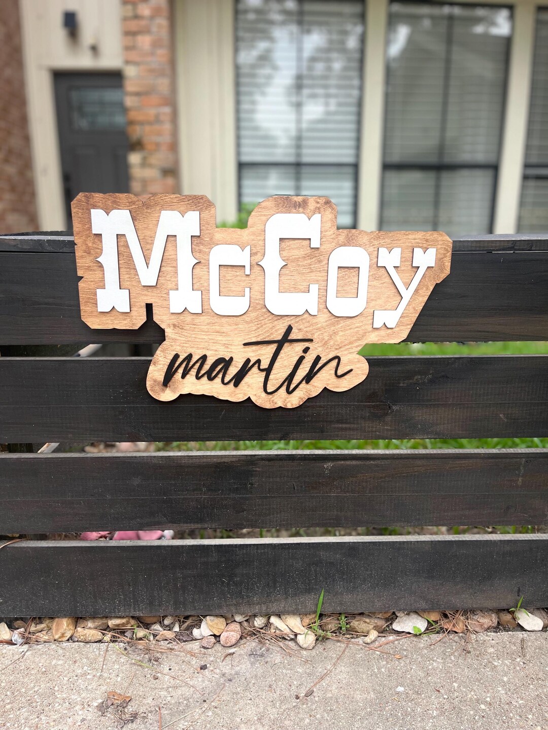 Western Nursery Sign. Name Sign Cowboy Birth Announcement and Monthly ...