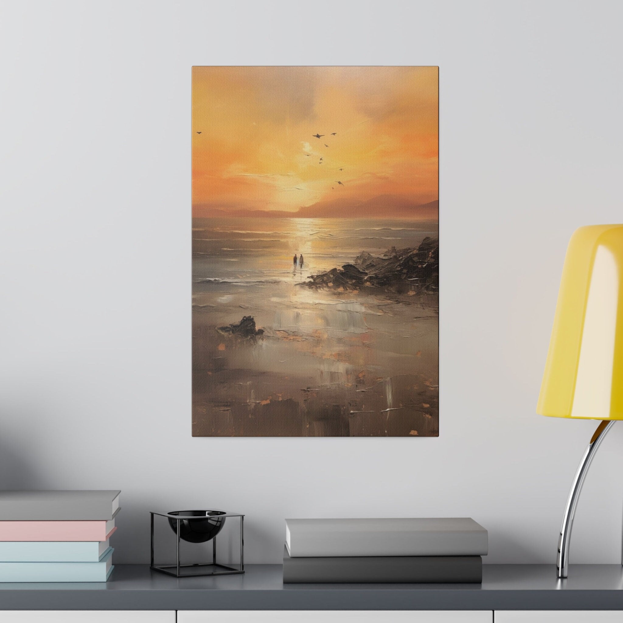 Beach Art Print Resin Ocean Art Beach Scene Poster Perfect - Etsy
