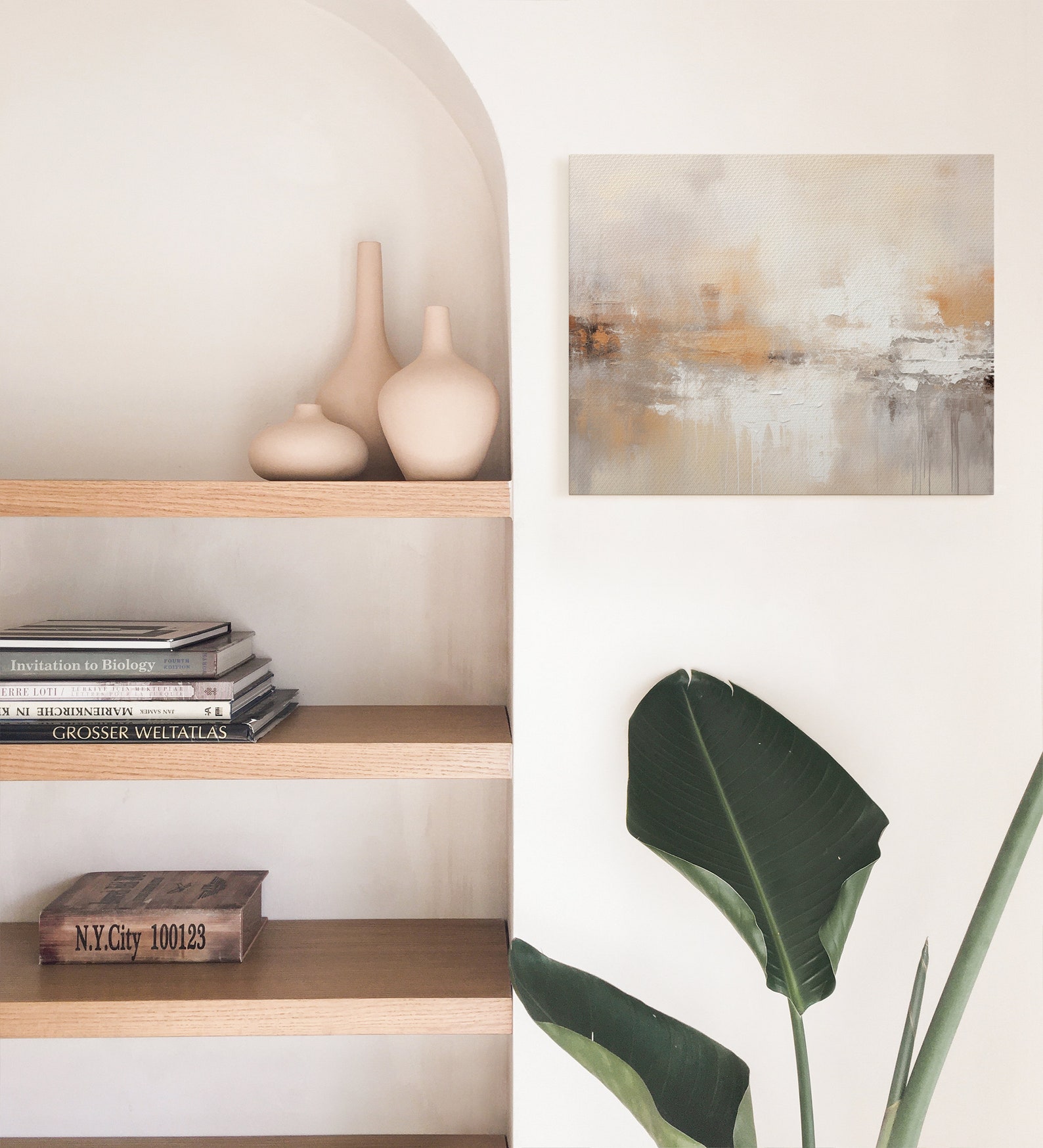 Modern Muted Color Palette Home Decor Muted Pattern Neutral Pattern ...