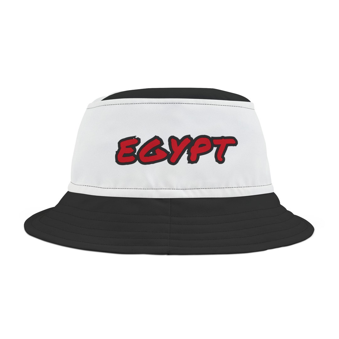 Egypt Bucket Hat Egyptian Flag Colors National Team Hat Egypt Soccer Team Fan Gift for Men Women ...