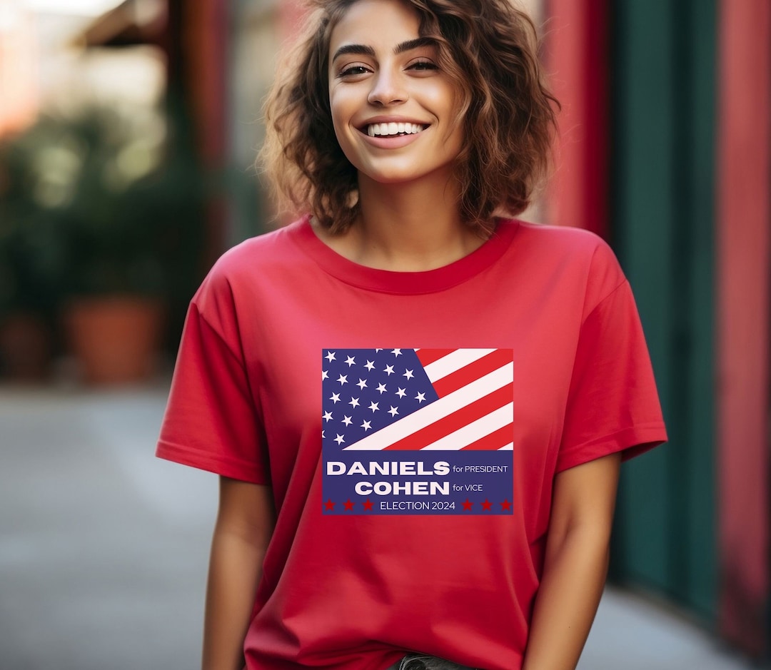 Funny Political Shirt 2024 Election Sign Daniels Cohen Vote Shirt ...