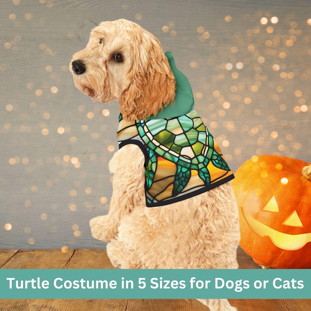 Dog Costume Halloween Turtle Costume Dog Hoodie Dog Toys Funny Pet ...