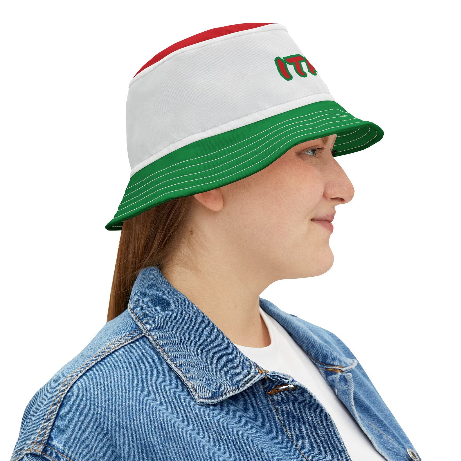 Italy Bucket Hat Italian Flag Colors Italia National Flag Hat Italian ...