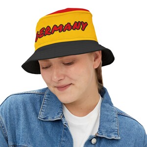 Germany Bucket Hat German Flag Colors German National Flag Hat ...