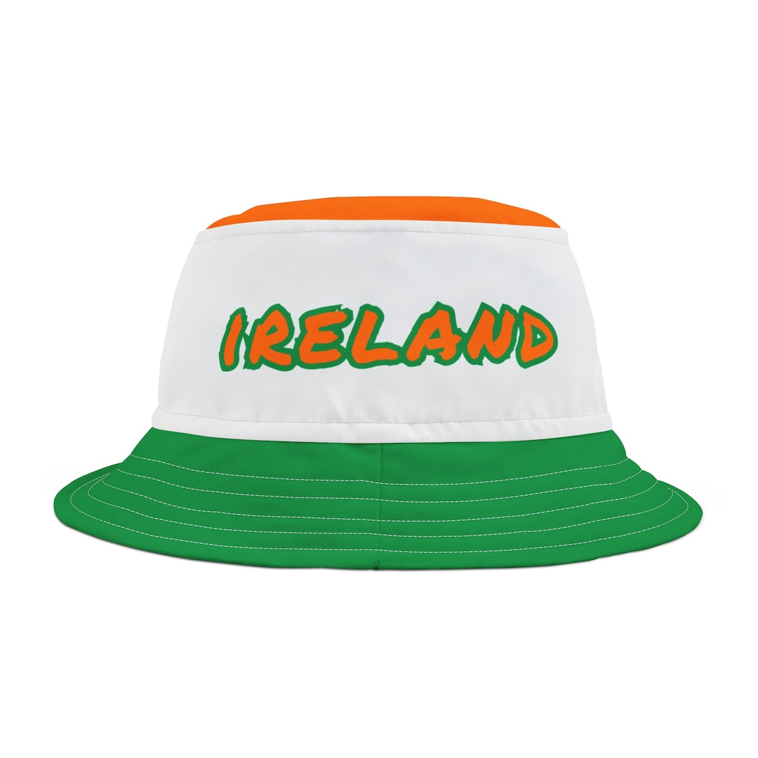 Irish Bucket Hat Ireland Flag Colors Irish National Flag Irish Football ...