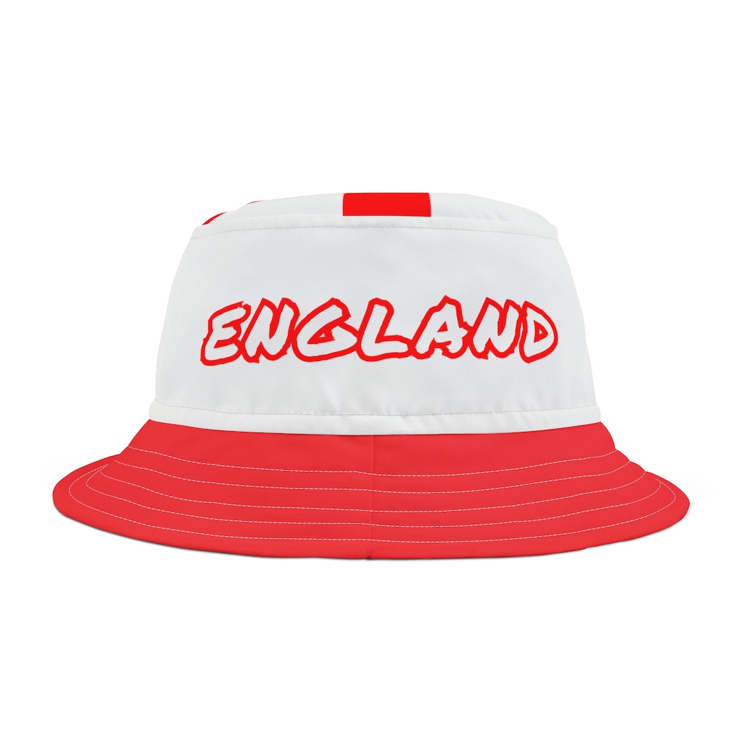 England Bucket Hat UK English Flag Colors England National Flag ...