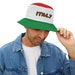 Italy Bucket Hat Italian Flag Colors Italia National Flag Hat Italian ...