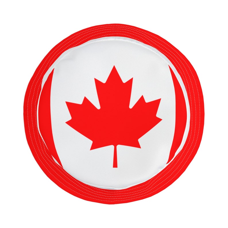 Canada Bucket Hat Canadian Flag Colors Canadian National Flag Hat ...