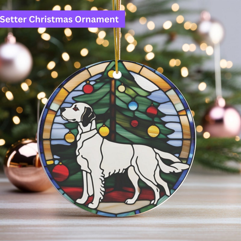 Setter Ornament - Etsy