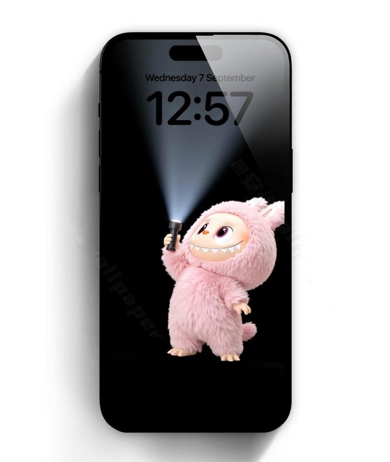 2pics Motion Wallpaper Labubu Phone Wallpapers, Labubu Lighting up ...