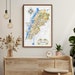 Old Map of Lebanon in the Middle East – Digital Download PRINTABLE ...