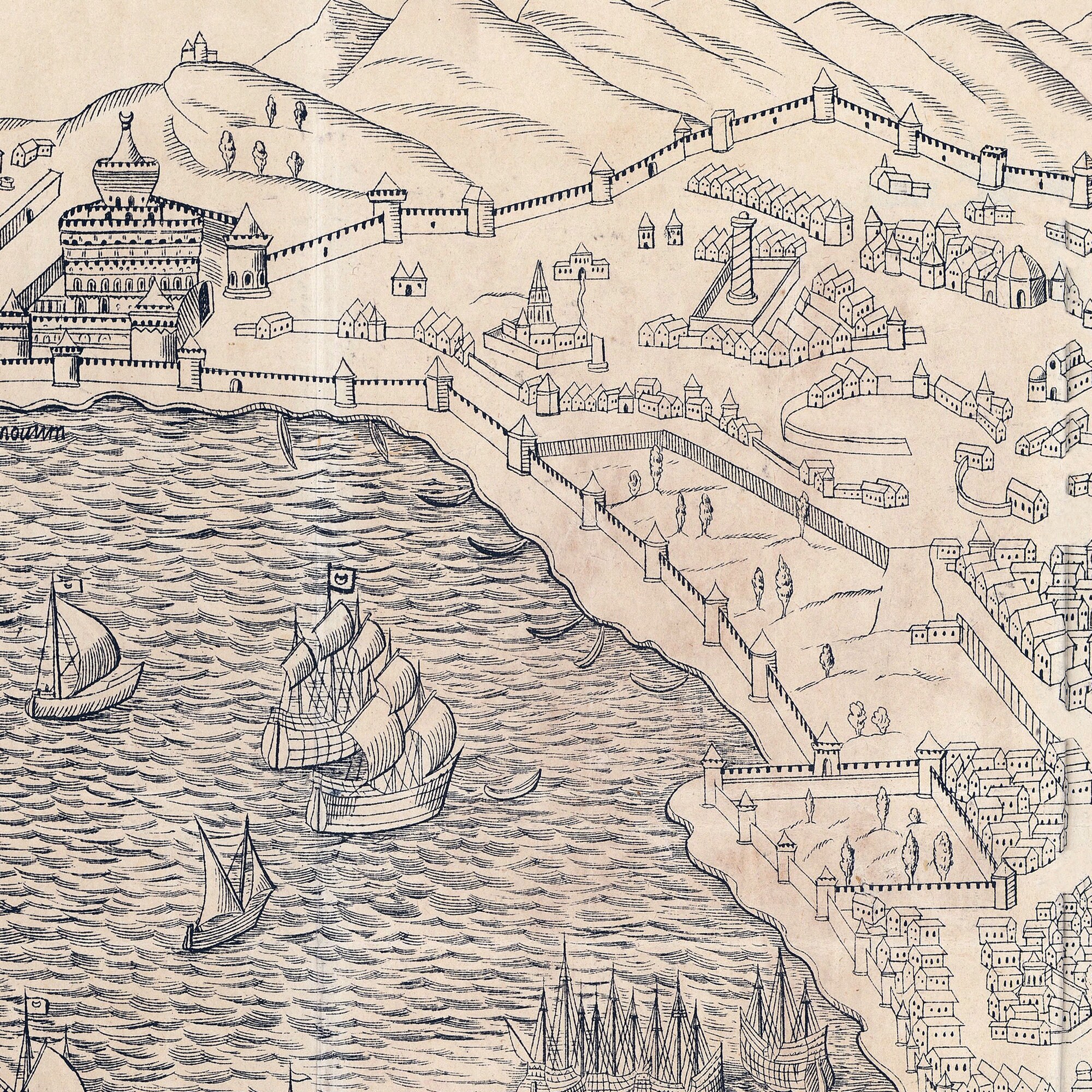 Old Map of Istanbul in Turkey Mecca – Digital Download PRINTABLE ...