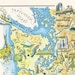 Fun State Map of Washington – Digital Download PRINTABLE Vintage ...