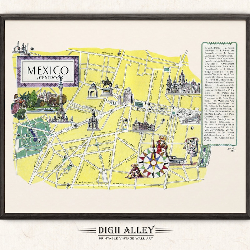 Whimsical City Maps - Etsy