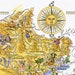 Fun Map of Provence a French Province, France – Digital Download ...