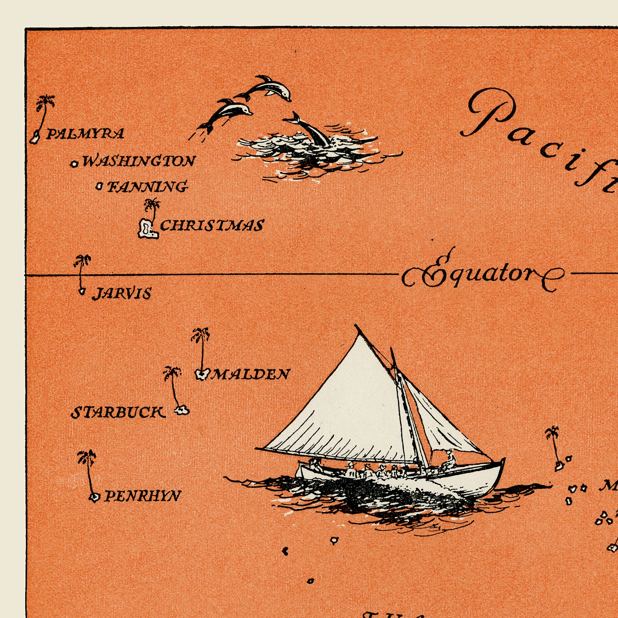 Map of Polynesia the Polynesian Islands – Digital Download PRINTABLE ...