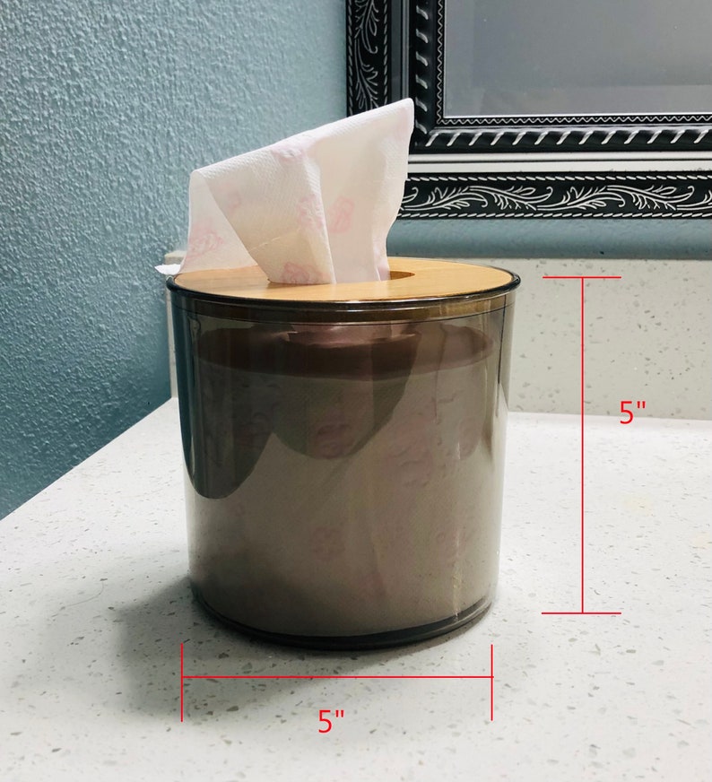 Roll Tissue Box | Modern Roll Tissue Box, Roll-top Wooden Tissue Holder ...