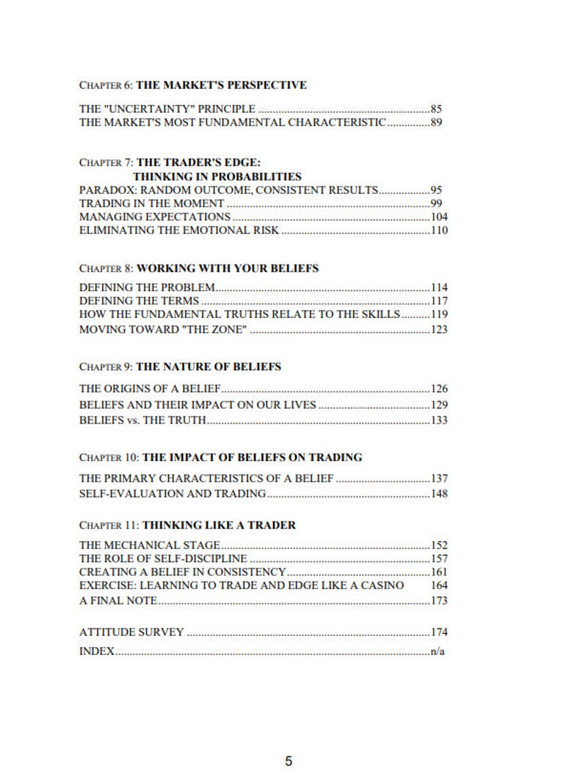 Trading in the Zone: Master the Market With Confidence, Discipline and ...