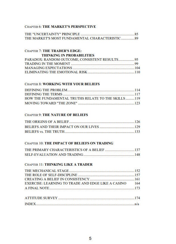 Trading in the Zone: Master the Market With Confidence, Discipline and ...