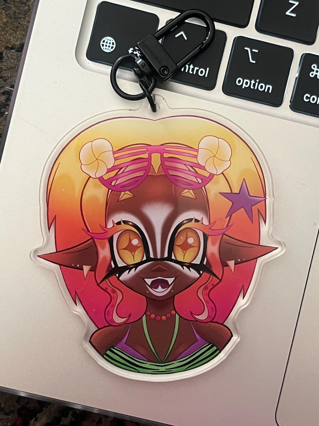 Manba Gyaru Frye Splatoon Keychain - Etsy