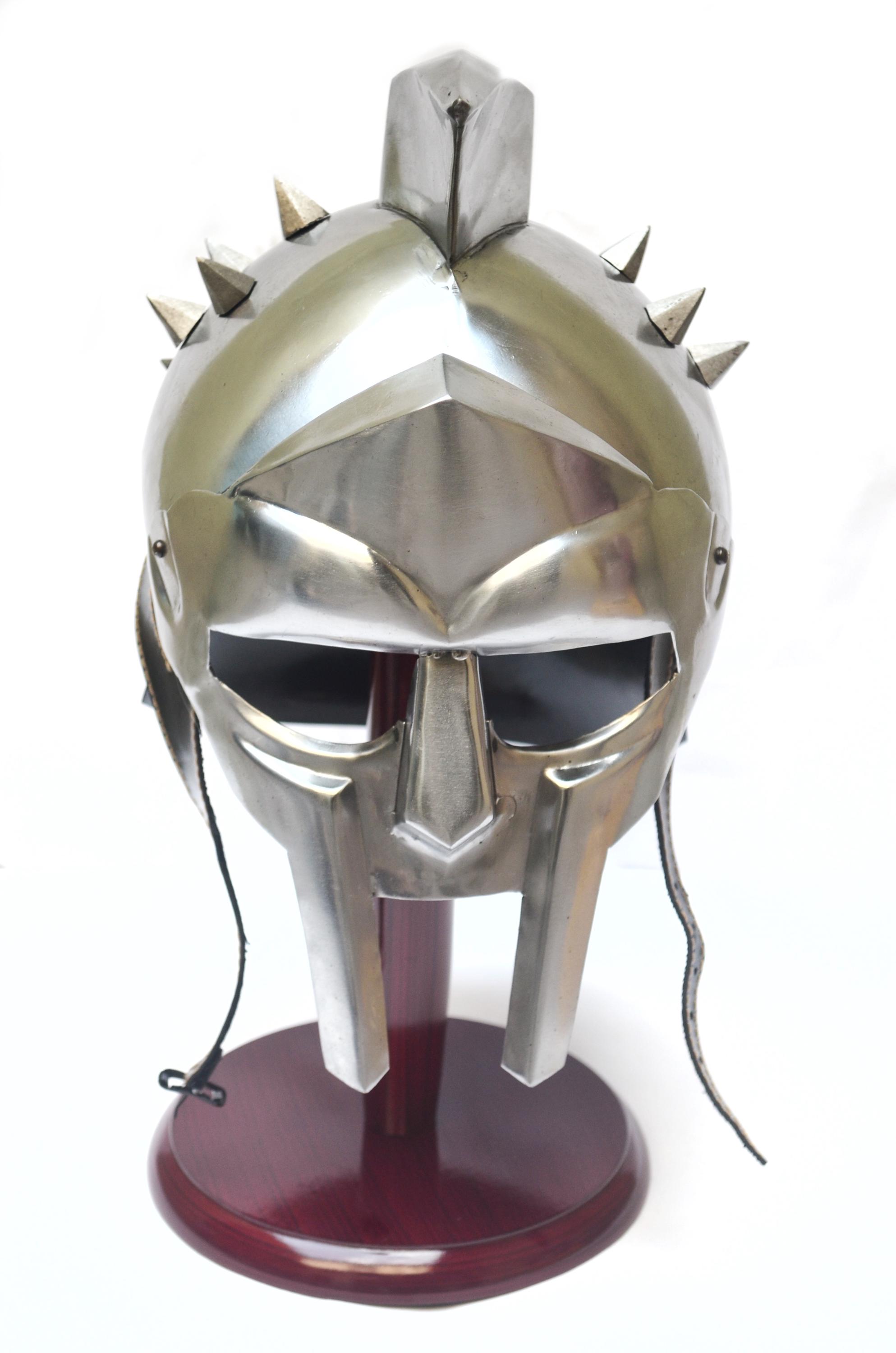 Maximus Gladiator Helmet, Cosplay Helmet, Renaissance Larp Helmet ...
