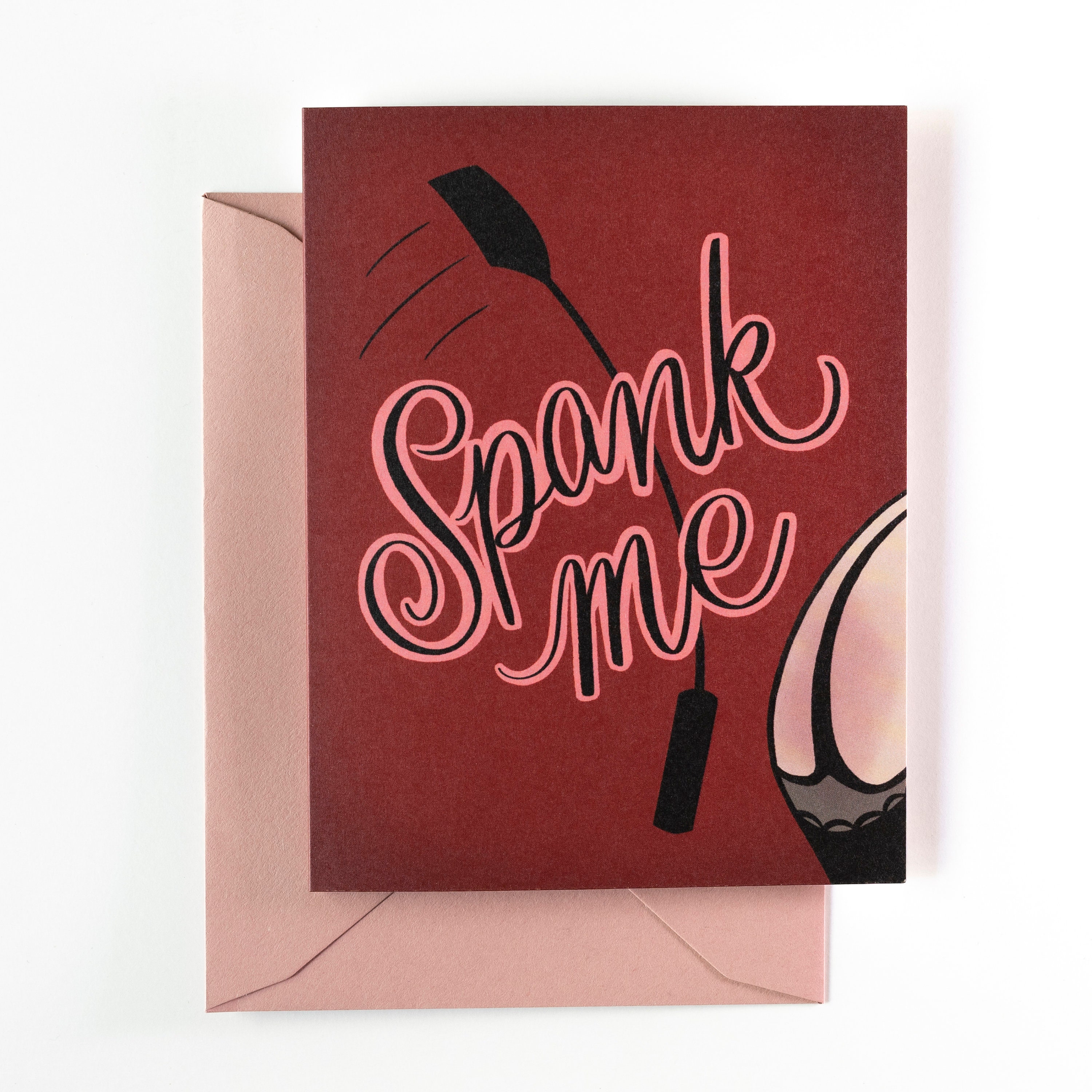 Spank Me Greeting Card, Flirty Greeting Card, Naughty, Sexy, Kinky ...