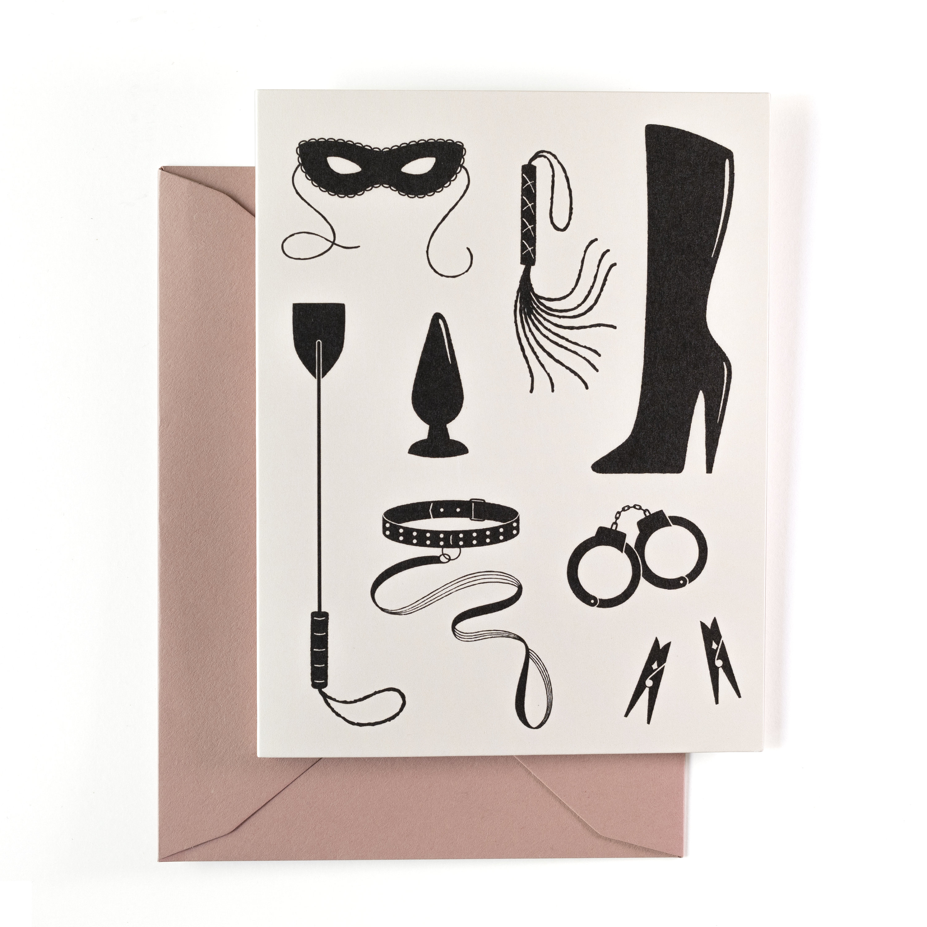 Mistress' Possessions Note Card: Flirty BDSM Greeting Card - Etsy